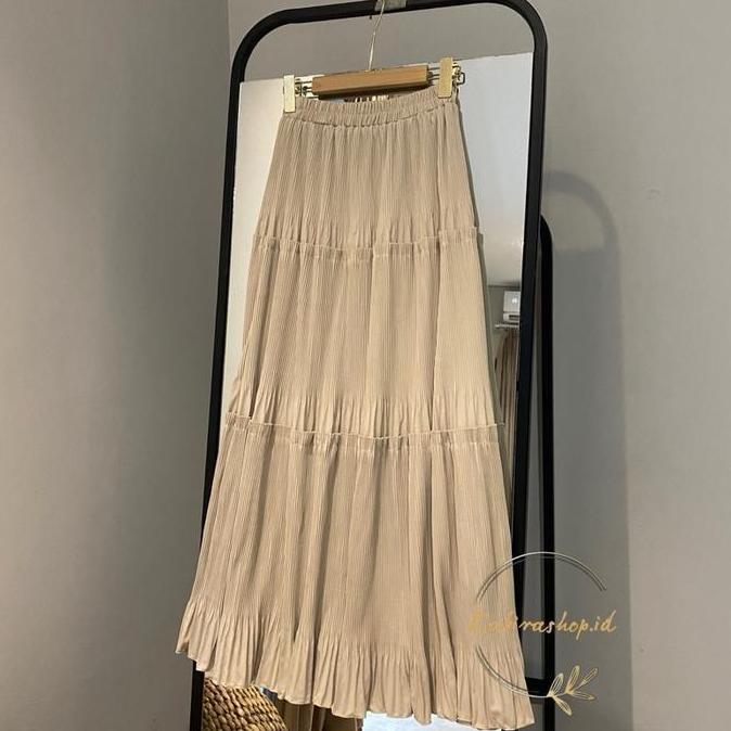 Jual Kabira - PLEATED SKIRT - Rok Plisket Cabang Wanita - Layer SKirt ...