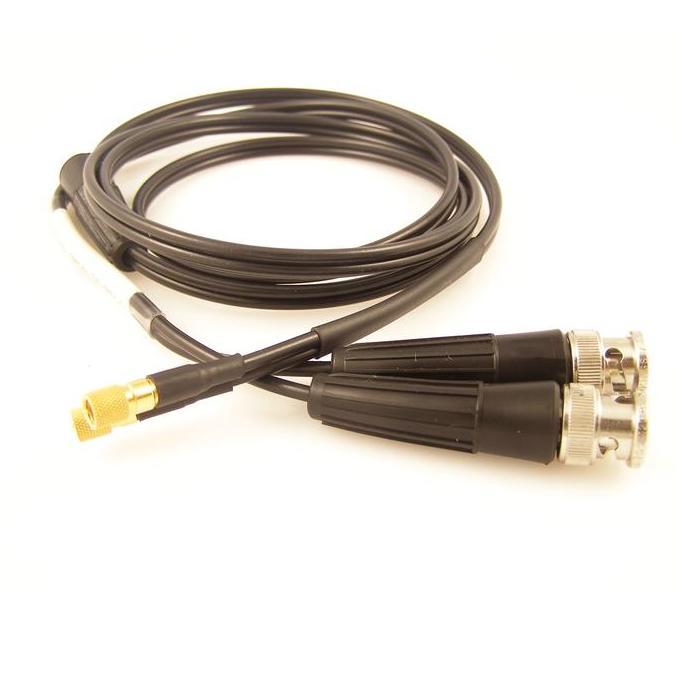 Jual Kabel Ultra Sonic Ut Probe Dual Microdot To Bnc 1.5 Meter | Shopee ...