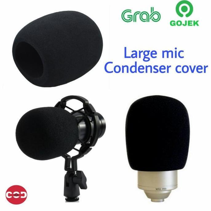 Jual Busa besar mikrofon condenser/Foam spons condenser microphone ...