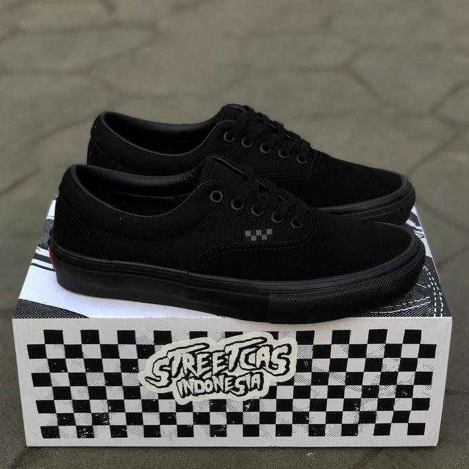 Jual Vans Skate ERA PRO Black Black | Shopee Indonesia