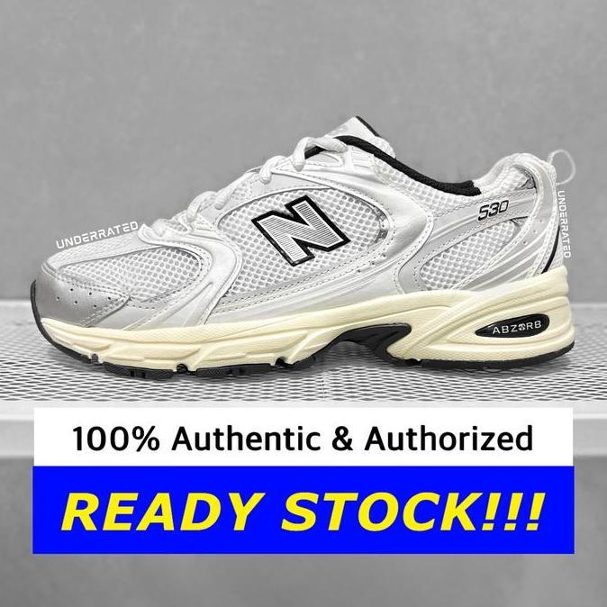 Jual New Balance 530 Retro White Vintage MR530TA (100% Authentic ...