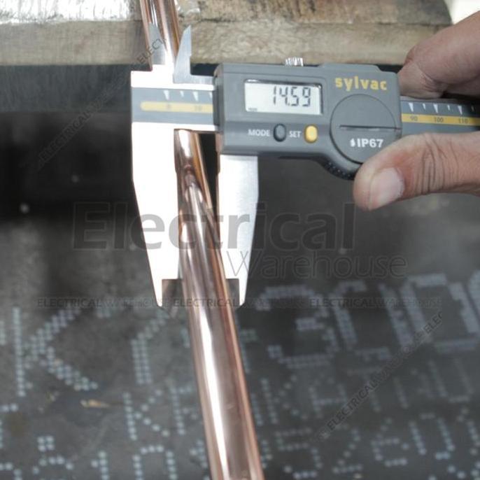 Jual COPPER ROD 5/8 inch x 4 meter ( GROUND, GROUNDING 5/8inch 4m mtr ...