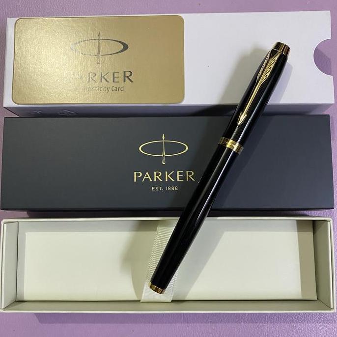 Jual Coretan- Pulpen Parker Im Roller Ball Black Lq Gt Original ( Klip ...