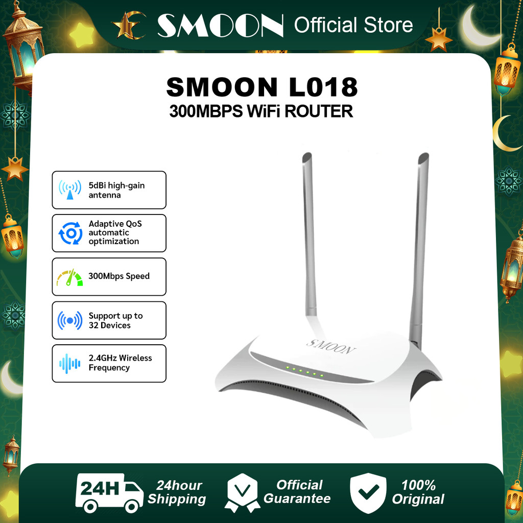Jual SMOON L018 - Multifungsi WiFi Router - Router Nirkabel Kecepatan ...
