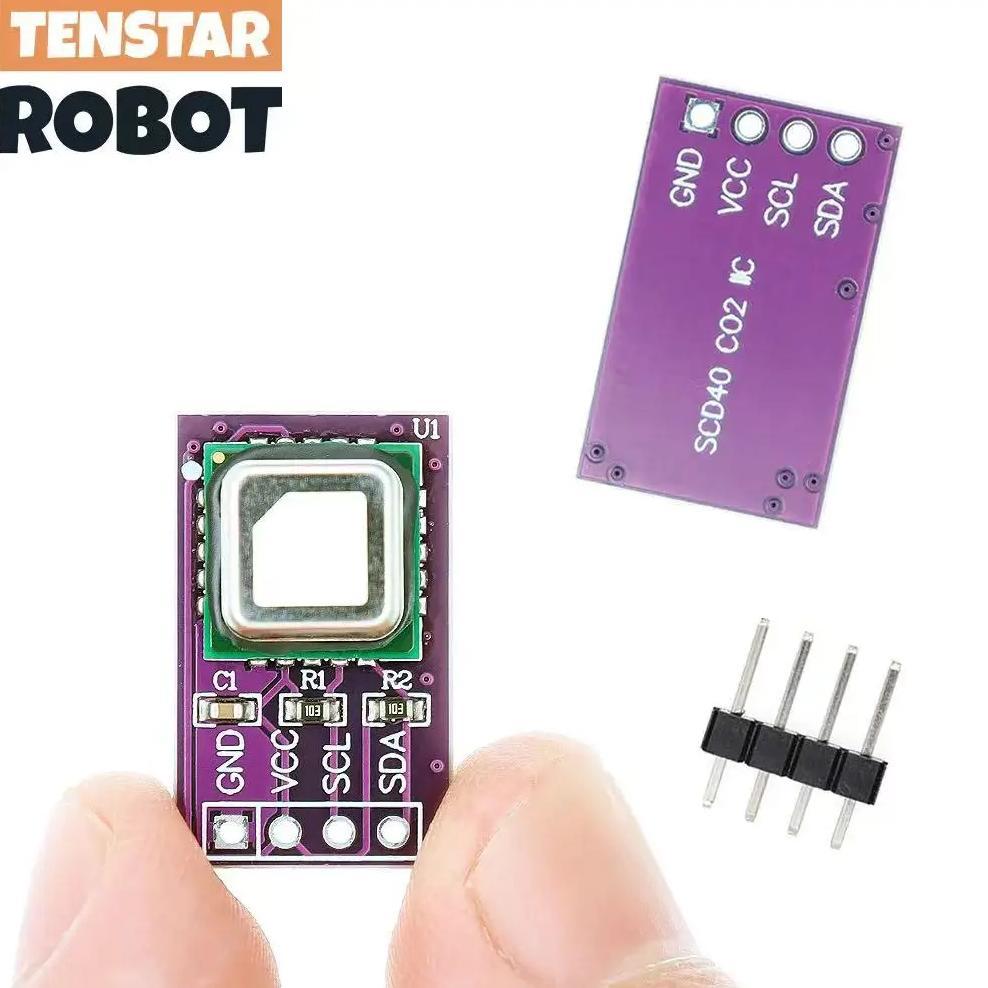 Jual TENSTAR SCD40 SCD41 Gas Sensor Module Detects CO2 Carbon Dioxide ...