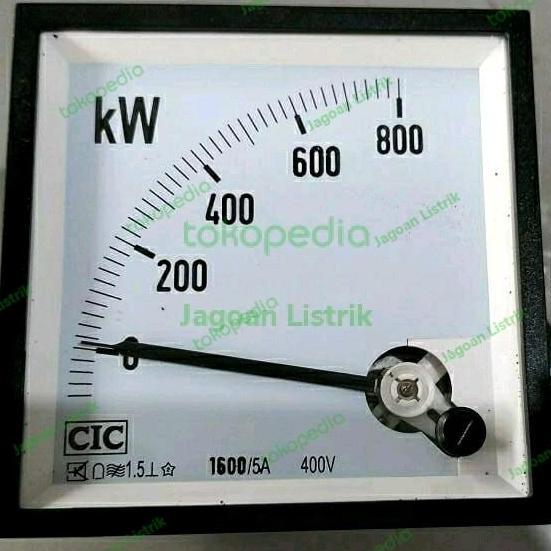Jual BEBAS ONGKIR - Kilowatt Meter Analog 800 KW EAP 96 via CT ICX-1 ...