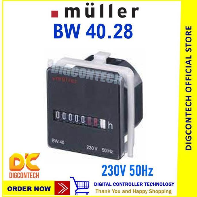 Jual MULLER HOUR RUN METER BW40.28 230V 60HZ ORIGINAL DAN TERPERCAYA ...