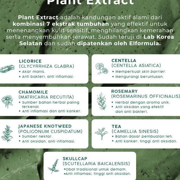 Jual Elformula Intensive Pore Clarifying Mugwort Mask Clay Mask Mud ...