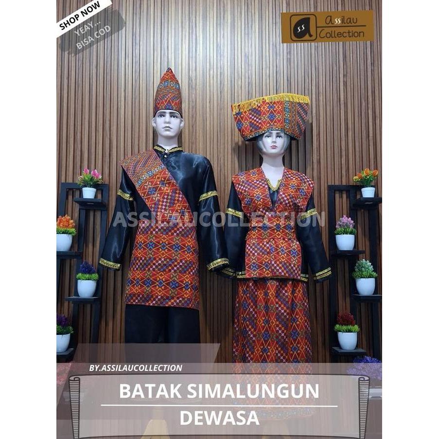 Jual Baju Adat Batak Simalungun Dewasa Satuan (Laki/Cewek) | Shopee ...