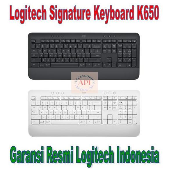 Jual Logitech K650 K 650 Signature Keyboard K650 Wireless Bluetooth ...