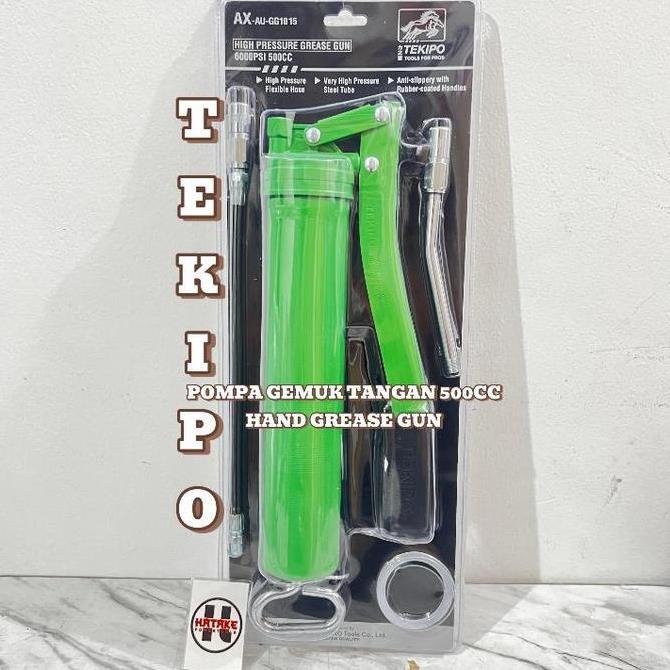 Jual TERBARU - (TEKIPO by Ningbo TEKIRO) HAND GREASE GUN 500 ML pompa ...