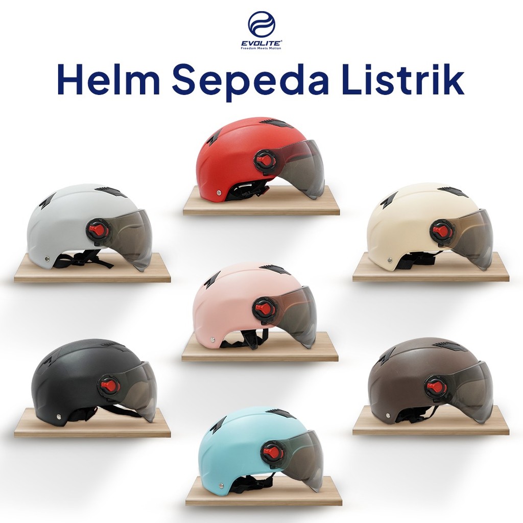 Jual HELM SEPEDA LISTRIK / MOTOR LISTRIK SNI DEWASA PRIA DAN WANITA ...