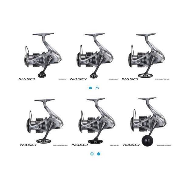 Jual Shimano Nasci FC 2021 500 1000 2500 C3000 4000 C5000 Spinning Reel | Shopee Indonesia