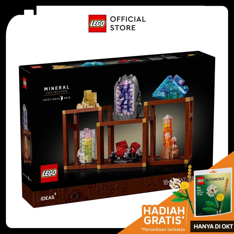 Jual NEW STOCK !!!! LEGO Ideas 21362 Mineral Collection (880 Pieces ...