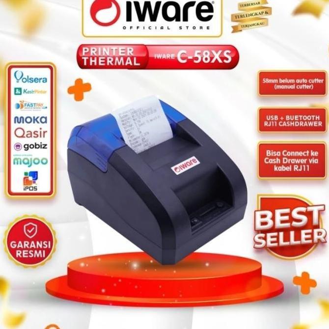 Jual Printer Kasir Thermal Bluetooth Iware C58xs - Printer Iware C-58xs ...