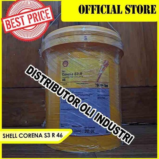 Jual SHELL CORENA S3 R 46 ( OLI PREMIUM KOMPRESOR ) | Shopee Indonesia