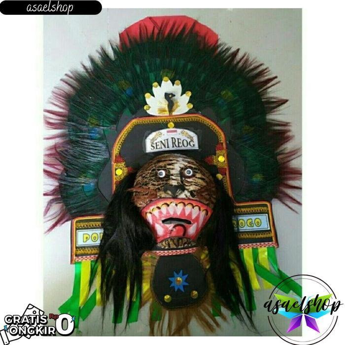 Jual TerbaruTopeng Reog Ponorogo Anak Seni Reog Mainan Anak Br 1114 ...