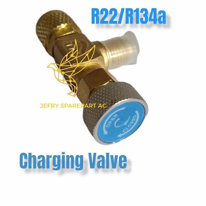 Jual DV53 - ADAPTOR NEPEL ADAPTER CHARGING VALVE R22 R32 R410A KASIH ...