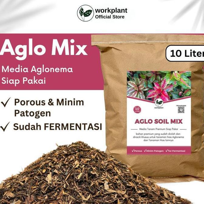 Jual Aglo Mix (10L) - Media Tanam Aglonema Premium Fermentasi Tanaman ...