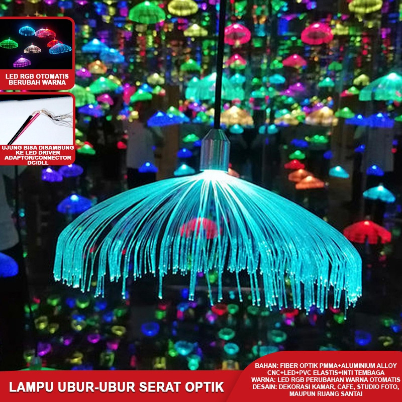Jual Lampu Taman Kembang Api Tenaga Surya / Lampu Gantung Ubur-Ubur ...