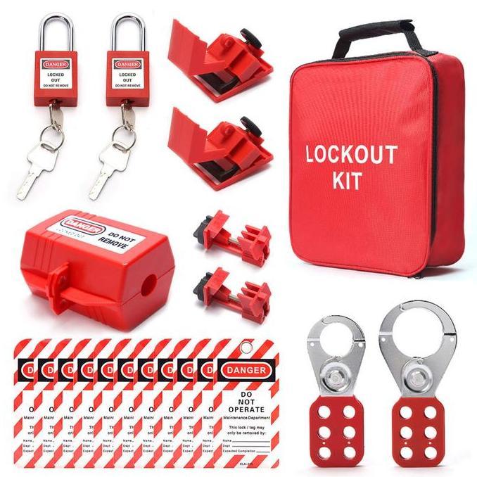 Jual SAPPHIRE Breaker Lockout Tagout Kit Electrical Lockout Lock Set ...