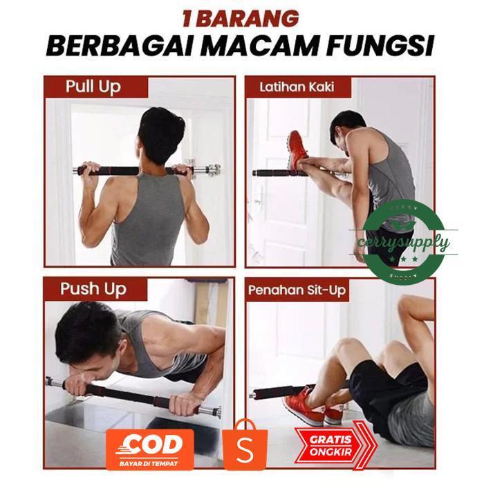 Jual gd-324 Alat Olahraga di Rumah Pull Up Bar Door Alat Gym Chinning ...