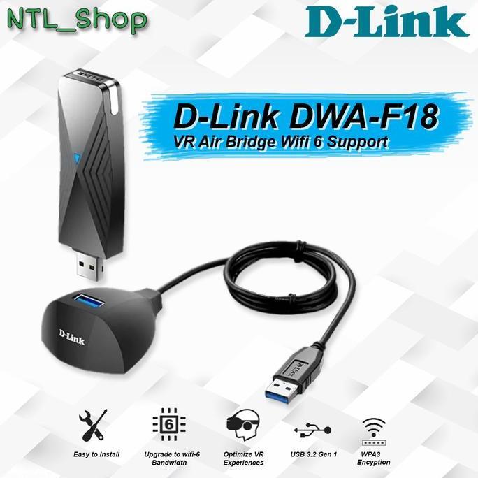Jual D-Link DWA-F18 VR Air Bridge Wifi 6 Support | Shopee Indonesia