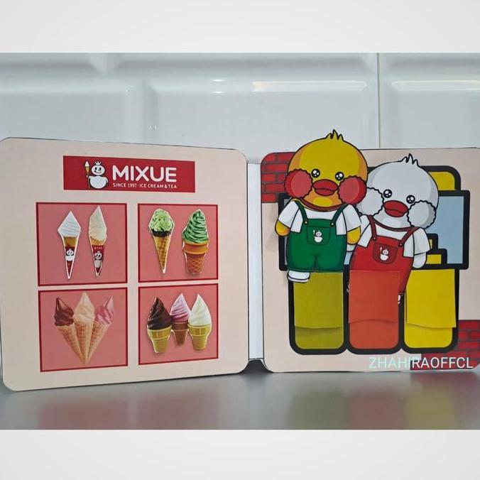 Jual New- paper duck house BEBEK MIXUE mainan edukatif anak bongkar ...
