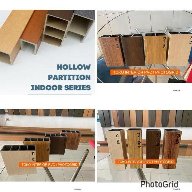 Jual Kisi Kisi PVC Indoor Hollow Partisi PVC Murah Sekat Ruangan ...