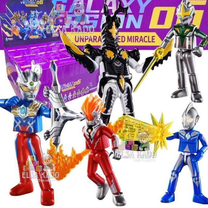 Jual Blokees Ultraman Galaxy Version volume 6 Action Figure Ultra Man ...