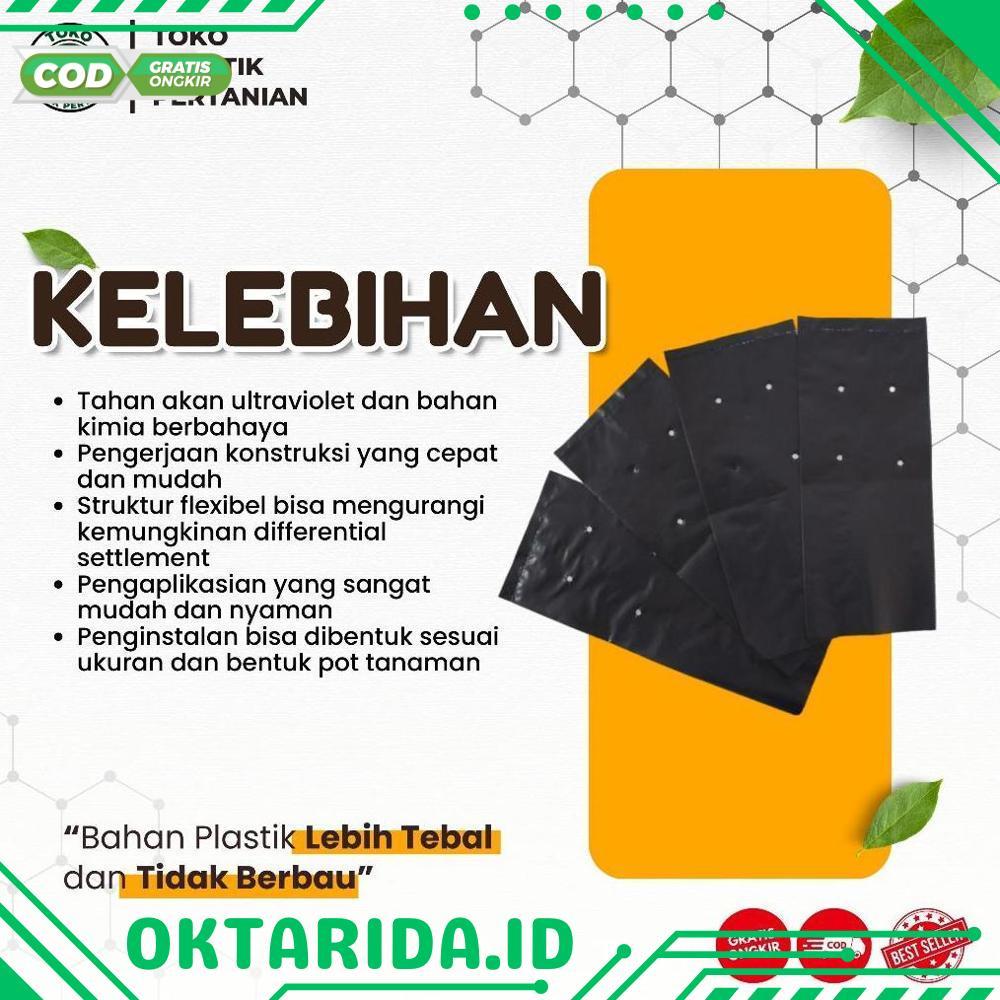 Jual POLIBAG TANAMAN POLYBAG HITAM Ukuran 10 X 15 cm - RO30-1312 2025 ...
