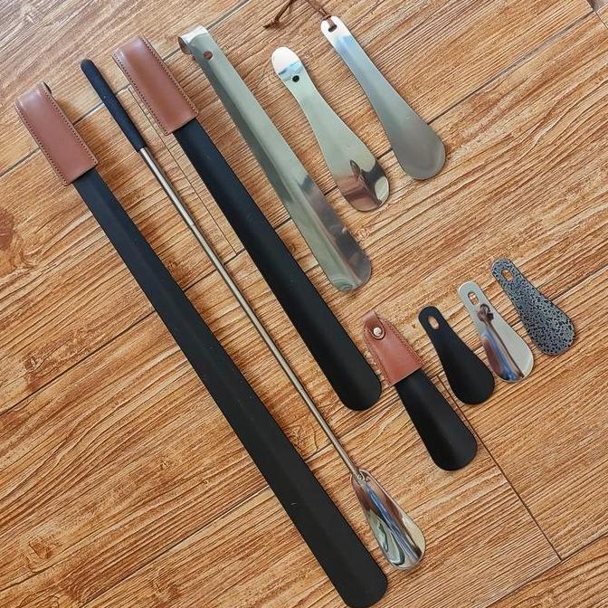 Jual Sendok Sepatu Shoe Horn Metal Stainless Steel Hitam | Shopee Indonesia