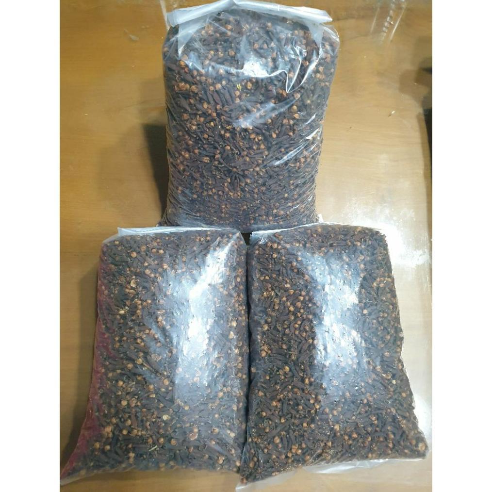Jual FRESH CENGKEH CENGKE CENGKIH KERING ISI 500gr (DRY CLOVE) | Shopee ...