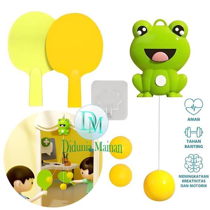Jual Mainan Anak Tenis PingPong Latihan Bola Ping Pong Gantung Tanpa ...