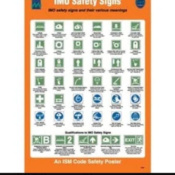 Jual Imo Safety Poster / Imo Poster ( Req By Impa Code / Nama Poster ...