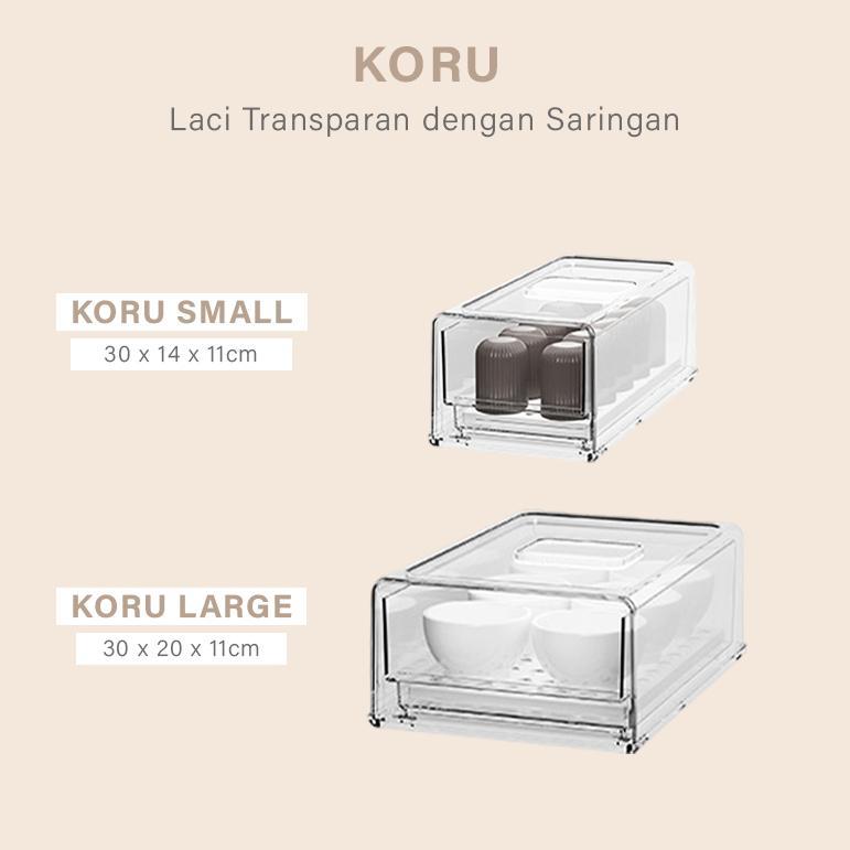 Jual TERBARU TATARUMA Koru - Kotak Kontainer Tempat Penyimpanan Toples ...