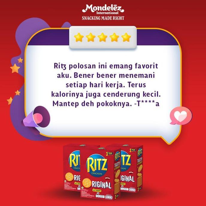 Jual EXPIRED MAY 2026 Mondelez Ritz Cracker Biskuit Krakers 300 gr ...