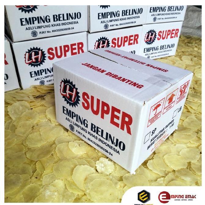 Jual EMPING MELINJO MENTAH 1 KG KEMASAN KARDUS SUPER KERING/EMPING ...