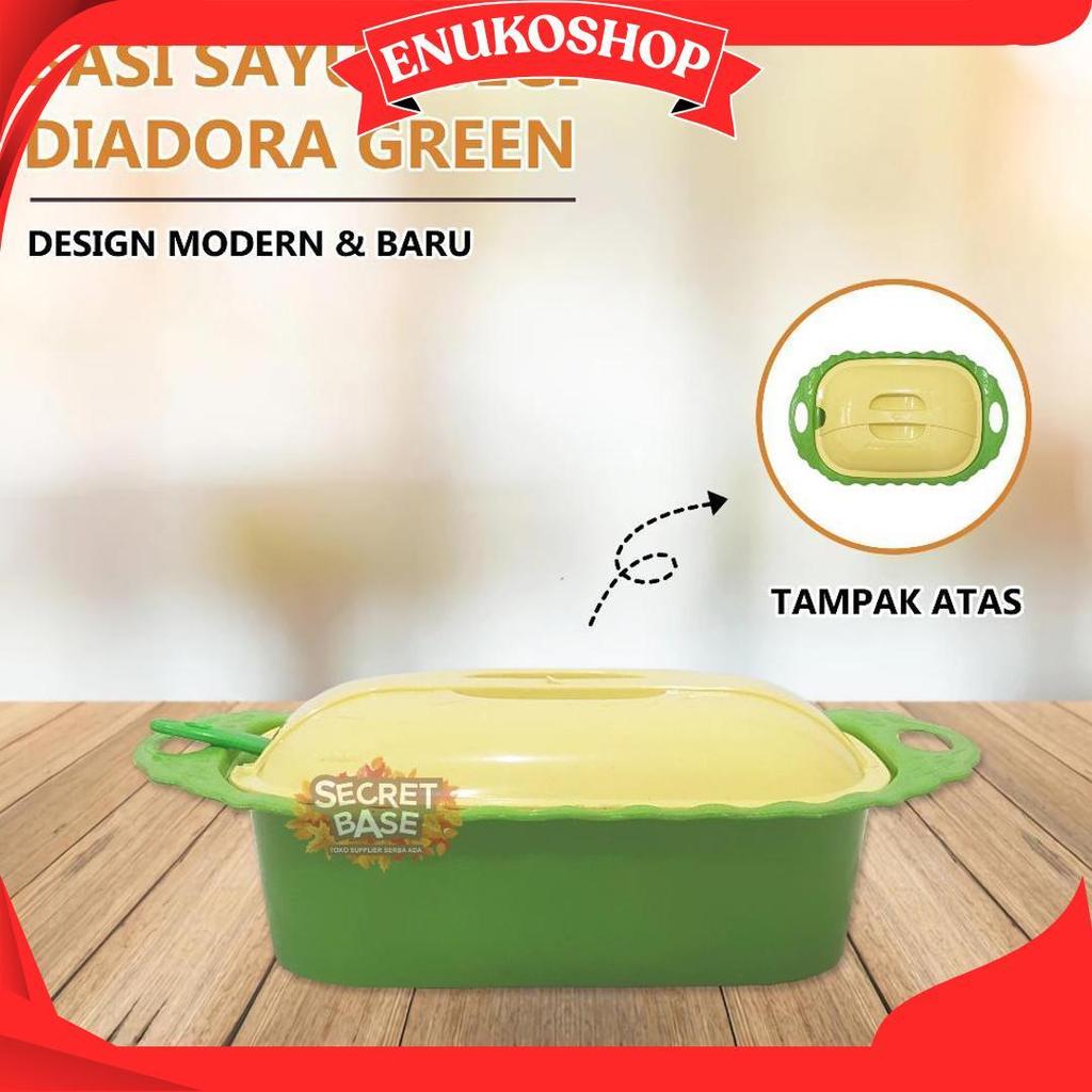 Jual Tempat Lauk Diadora - Tempat Nasi / Wadah Saji / Tempat Sayur ...