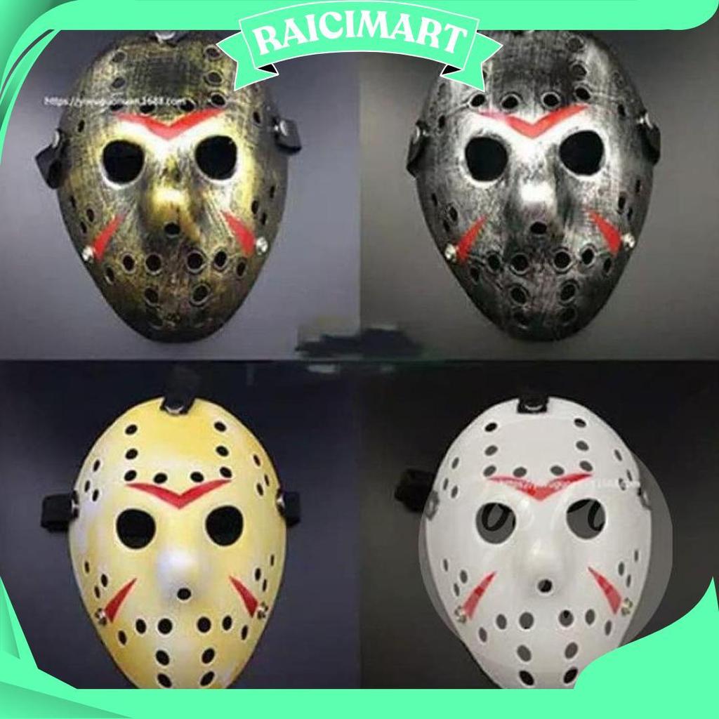 Jual Topeng Jason Serial Killer Halloween Cosplay Mask Seram Prank ...
