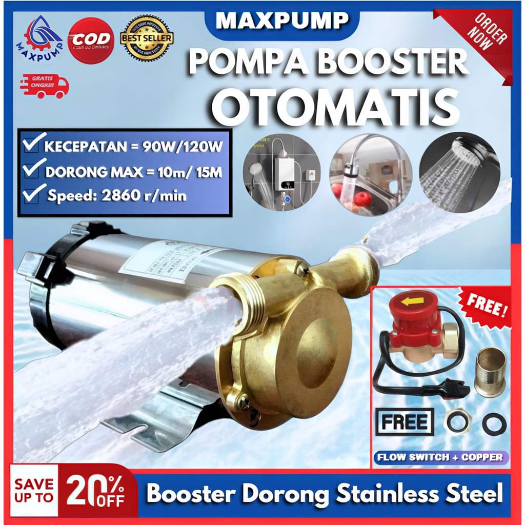 Jual Pompa Booster Terlengkap & Harga Terbaru April 2026 | Shopee Indonesia
