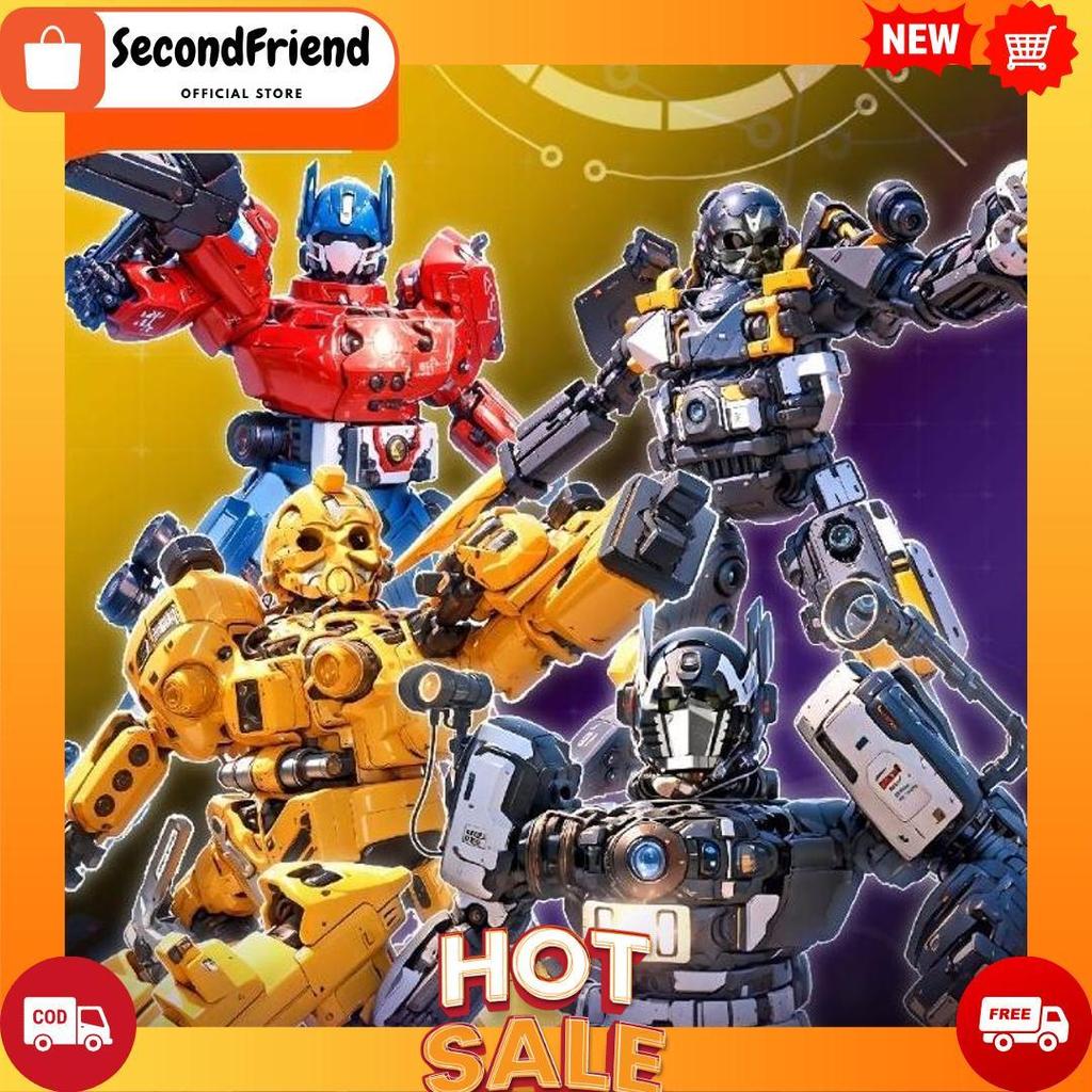 Jual Morphing Mecha Mainan Figure Brick Robot Transformers Optimus ...