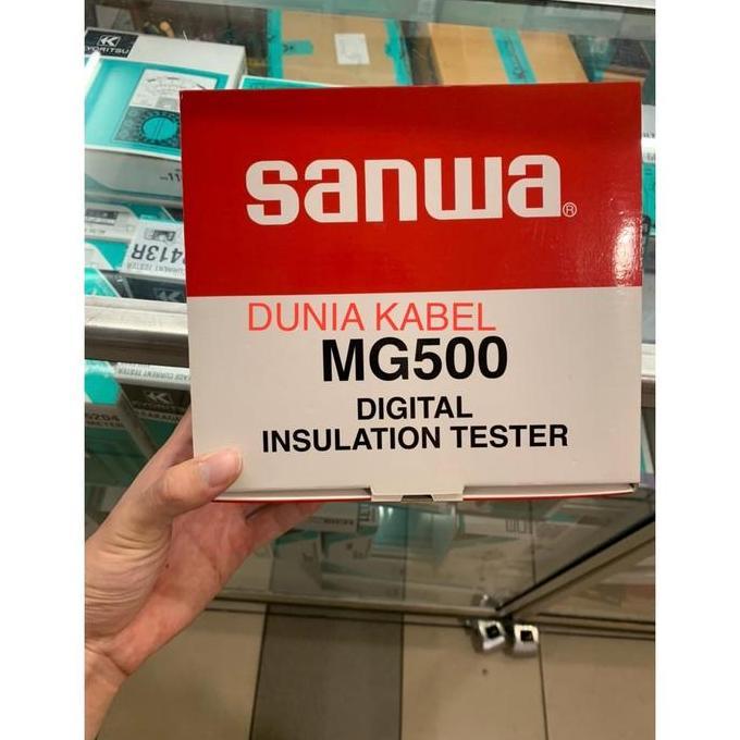 Jual Digital Insulation Tester Megger Sanwa MG500 / MG-500 1Kv Ori ...
