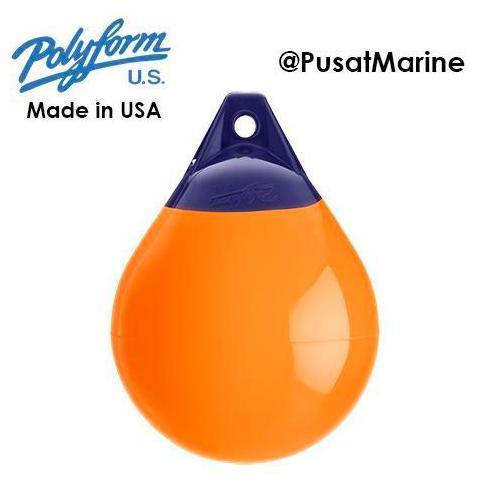 Jual POLYFORM US BUOY A2 ORANGE Pelampung Pelabuhan Yacht Perahu Kapal ...