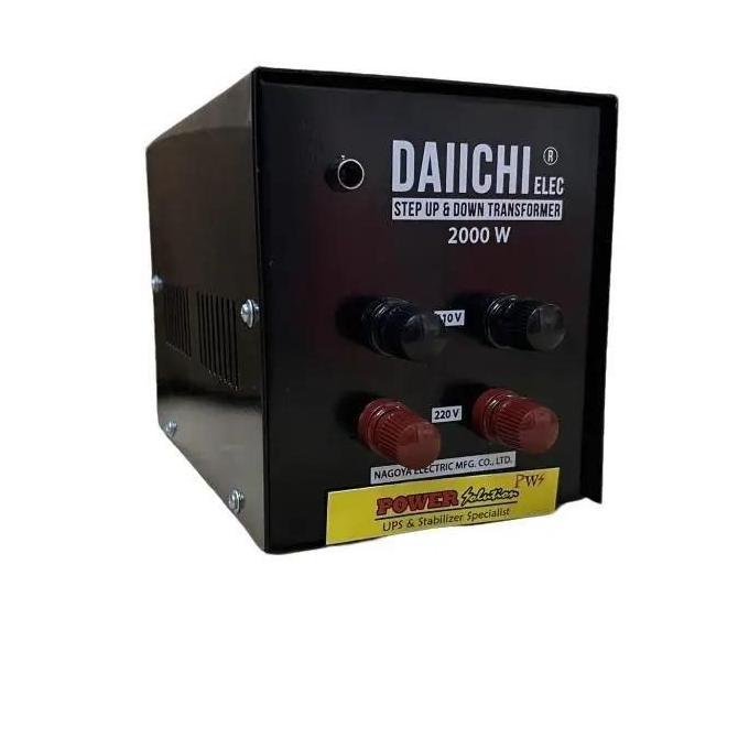 Jual AVR / Trafo Step Up and down 2000 W 220V 110 V 2000 Watt DAIICHI ...