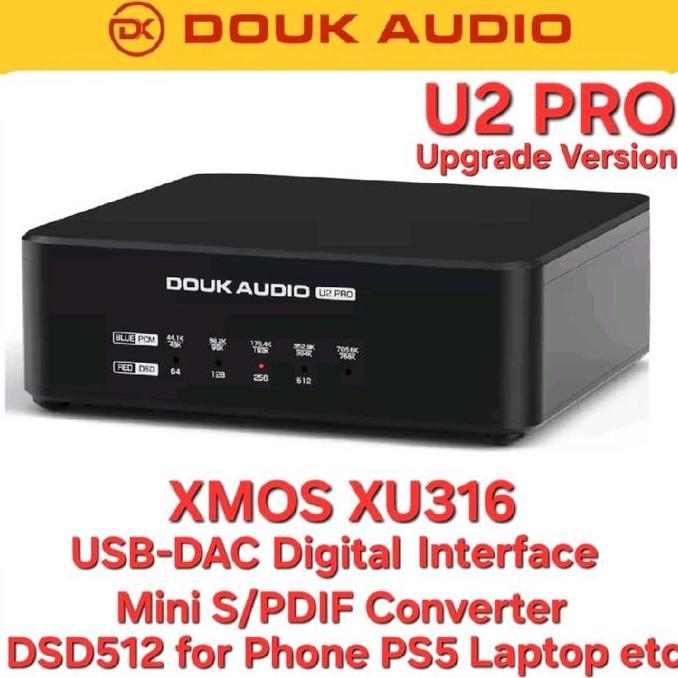 Jual DOUK AUDIO U2 PRO UPGRADE VERSION XMOS XU316 USB-DAC to Coaxial ...