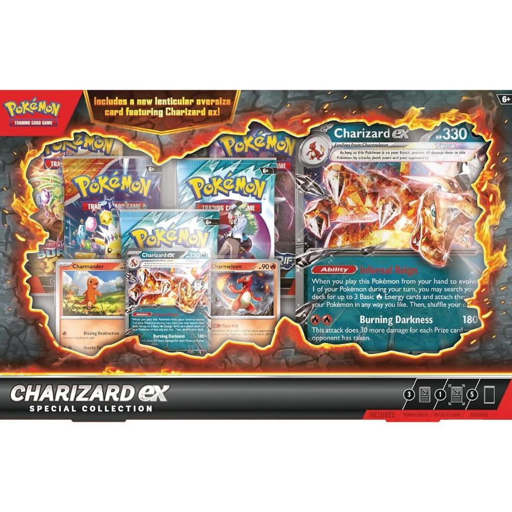 Jual Pokemon TCG: Charizard ex Special Collection - 5 Packs, Promos ...