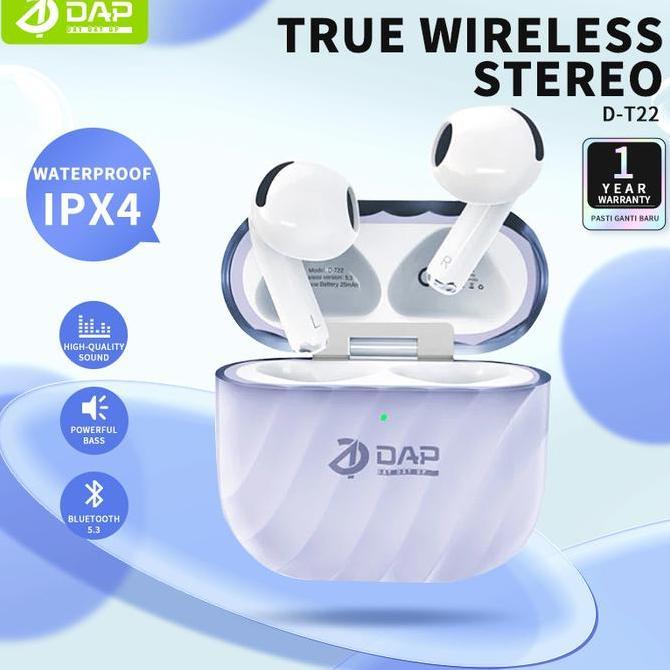 Jual DAP Headset wireless True Wireless Earbuds Bluetooth Earphone TWS ...