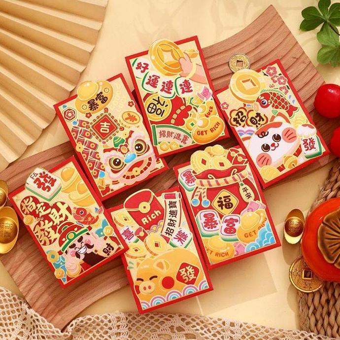 Jual ANGPAO PREMIUM KUPING 3D HORSE KUDA YEAR IMLEK 2026 hongpao amplop ...