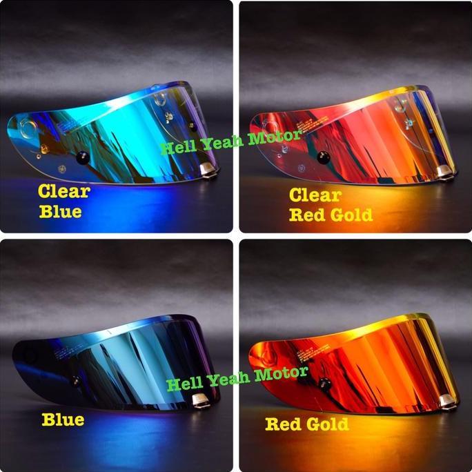 Jual Visor Iridium Flat HJC RPHA 11 RPHA 70 HJ-26 Revo Blue / Revo Red ...